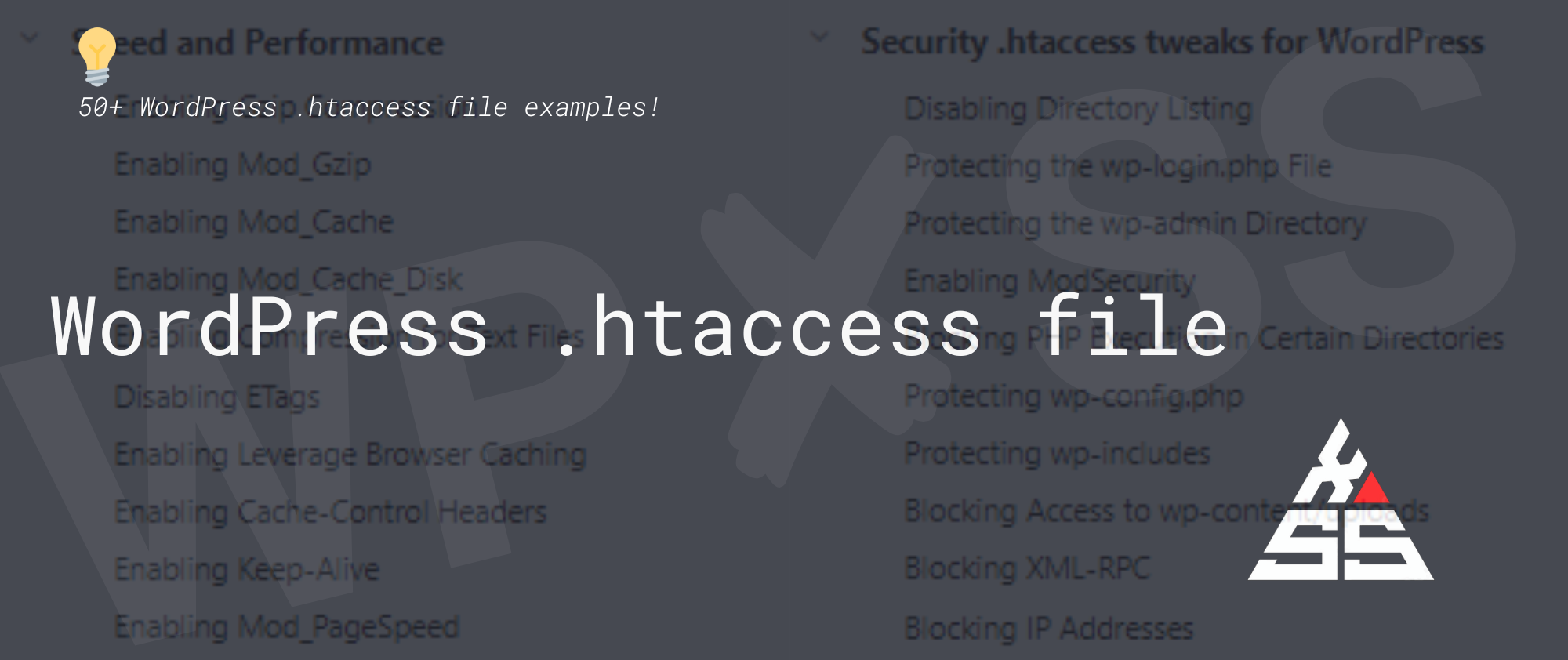 WordPress htaccess File Examples WpXSS